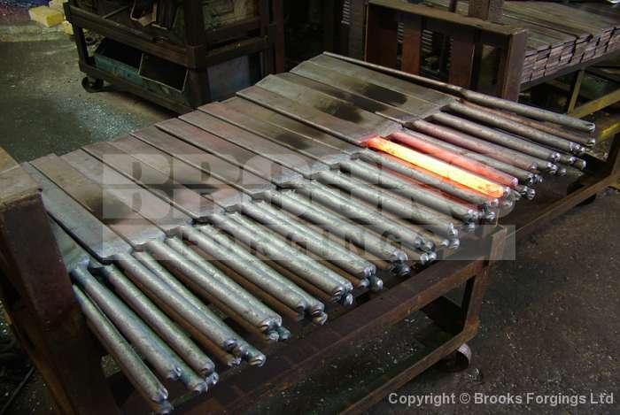 Swaging & Pointing in the UK - ©2022 Brooks Forgings Ltd.